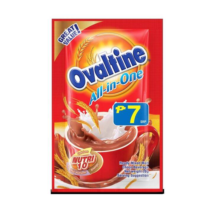 Ovaltine All-In-One 20g Sachet in Links 10 pieces | Lazada PH