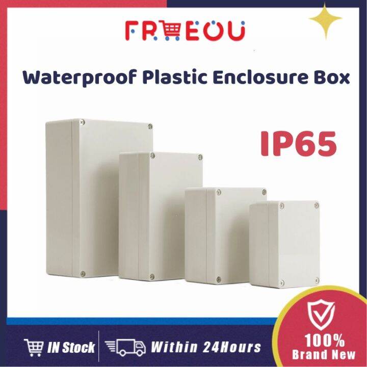 3 Sizes Outdoor Waterproof Case Enclosure Plastic Box Electronic ...