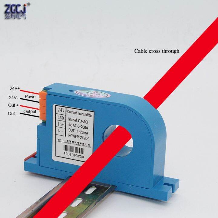 【CW】 Free shipping ampere transducer current transformer AC 10A 20A 30A 50A 100A 200A Current ...
