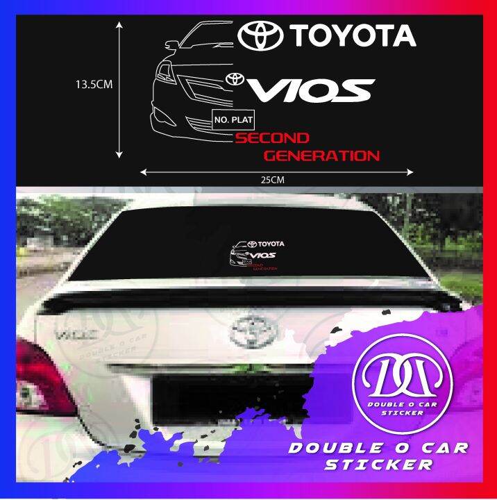 [Ready Stock]TOYOTA VIOS SECOND GENERATION SHAPE&WORDS HIGH GRADE ...