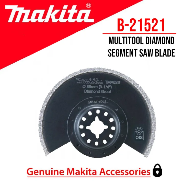 Makita B-21521 OIS Multitool / Multi Tool Diamond Segment Saw Blade ...