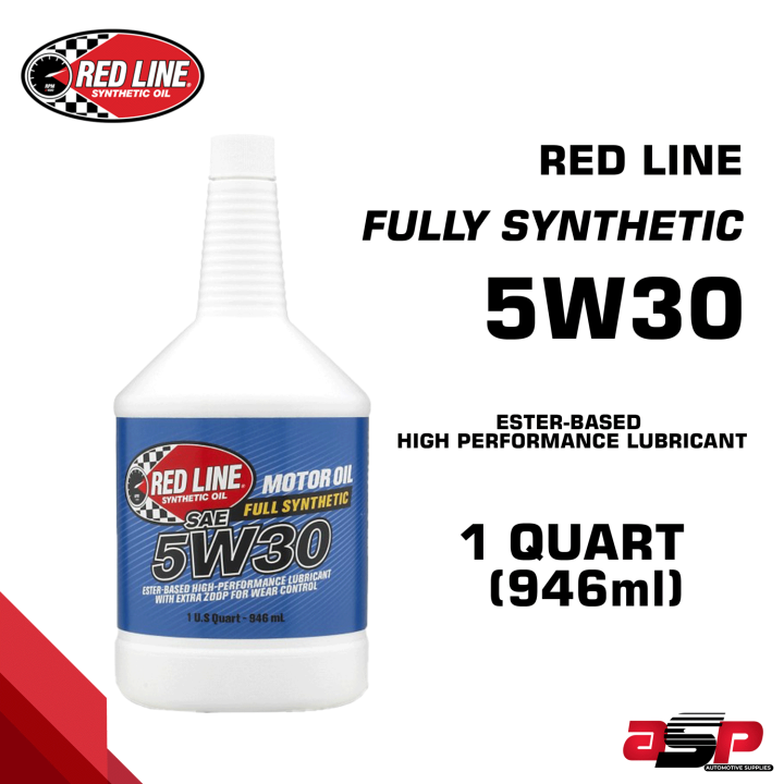 REDLINE 5W30 EURO-SERIES MOTOR OIL FULLY SYNTHETIC 1 QUART (946ml ...
