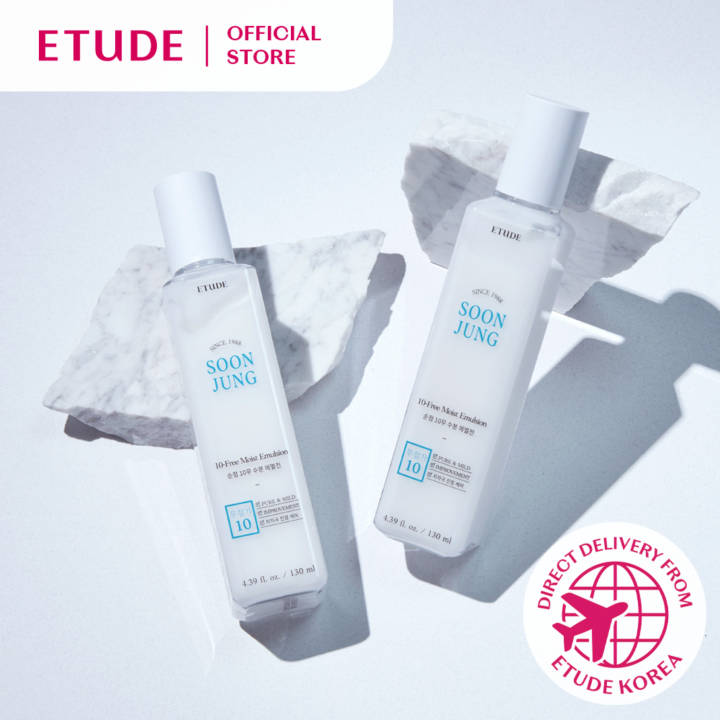 [ETUDE OFFICIAL] SoonJung 10 Free Moist Emulsion 130ml | Lazada PH