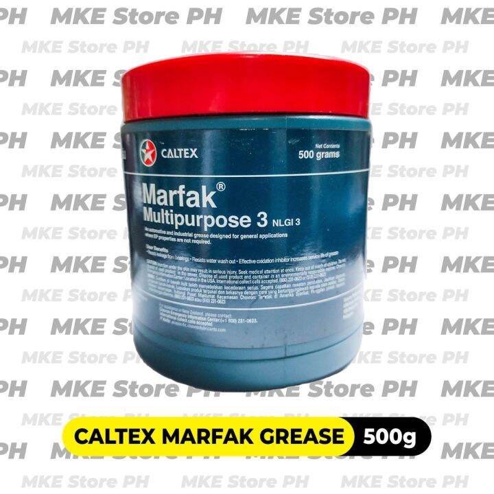 Hot goujiaoshou655qp Caltex Marfak Multipurpose Grease NLGI 3 500 Grams | Lazada PH