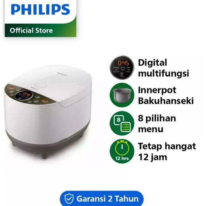 Philips HD4515 Rice Cooker Digital 1.8L Fuzzy Logic PHILIPS HD4515/33 ...