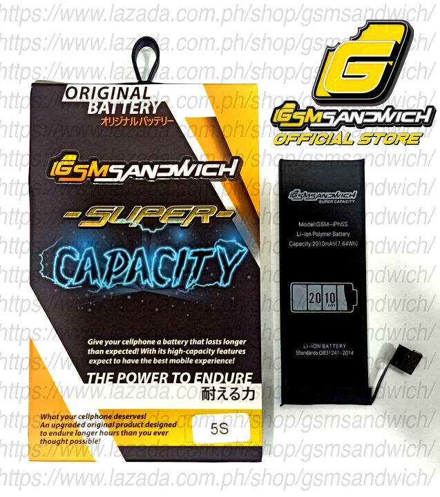 GSMSANDWICH Super Capacity IPH 5S | Lazada PH