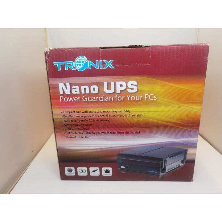 Tronix Nano UPS w/o battery No timer Great for powering ISP wifi modem ...
