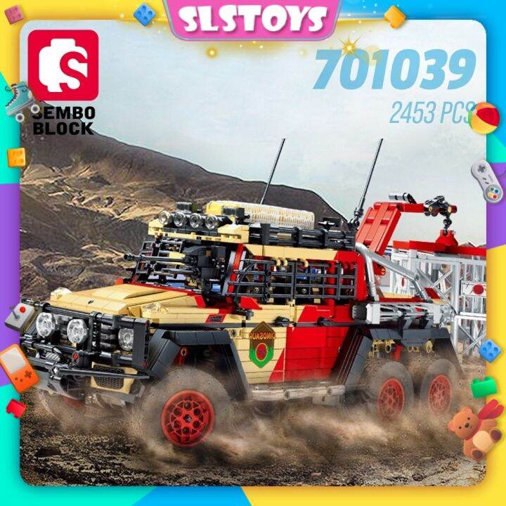 Sembo Block 701039 Ancient Hunter Technique Construction Vehicle ...