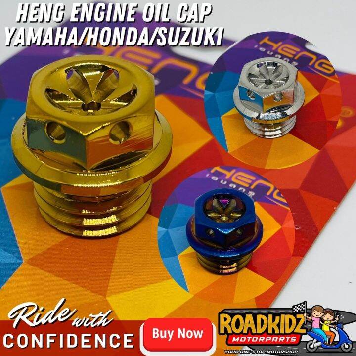 HENG ENGINE BOLTS MIO/RAIDER/NMAX/AEROX/SNIPER/WAVE/RS/XRM | Lazada PH