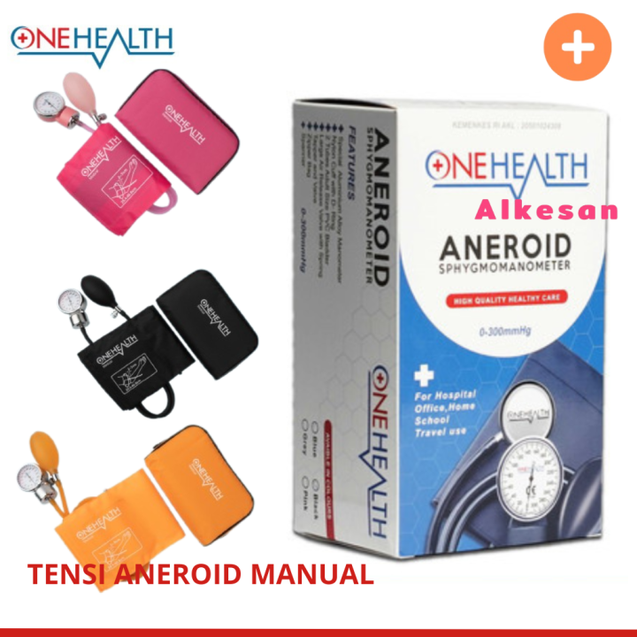 Alat Tensi Tensimeter Darah Manual Onehealth Monitor Tekanan Darah ...