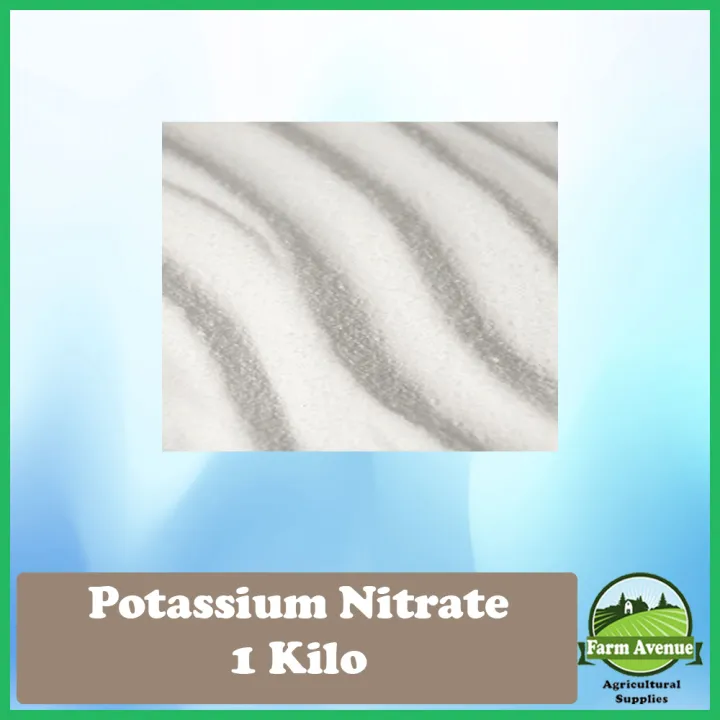 Pure Potassium Nitrate Fertilizer (KNO3) 1kg by Farm Avenue | Lazada PH