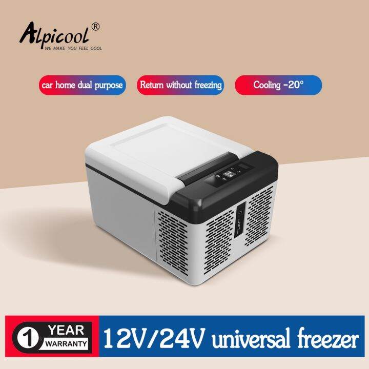 Alpicool mini fridge 15L/20L /25L car refrigerator compressor cooling ...