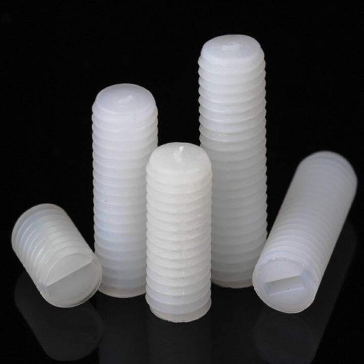 1/50 M3 M4 M5 M6 M8 Metric Thread White Nylon PA66 Plastic Insulated ...