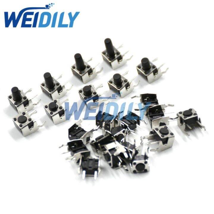 ♨ 20PCS Momentary Tactile Tact Push Button Switch Right Angle ...
