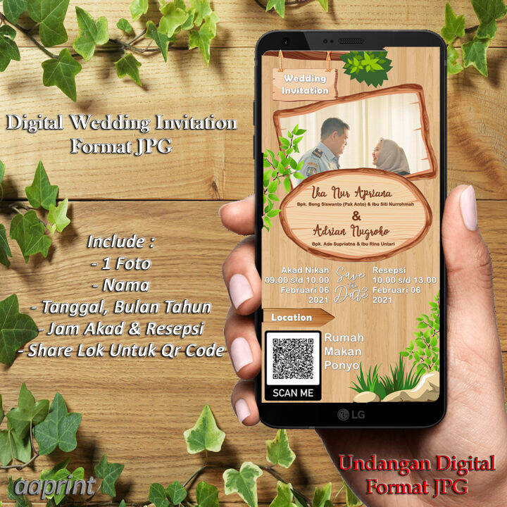 undangan gambar digital jpg jpeg undangan foto undangan dijital ...