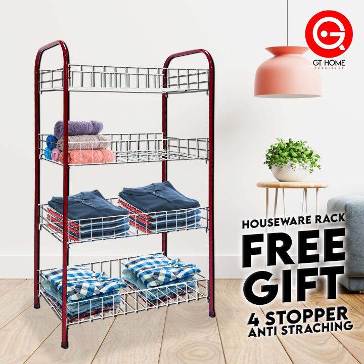 READY STOCK KEDAH Rack Baju 100% Besi / Rak Pinggan Mangkuk ...