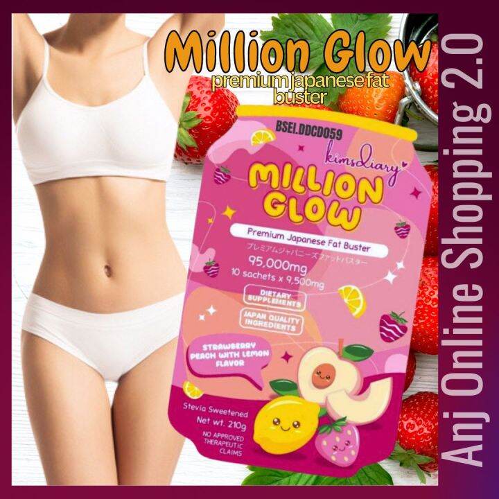 Millow Glow Drink Premium Japan Glowing Drinks Boost Metabolism Improve Digestion And Produce ...