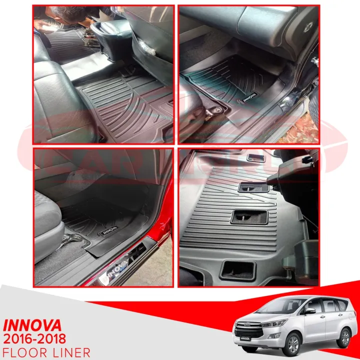 Floor Liner Deep Dish Matting For INNOVA 2016 -2021 | Lazada PH