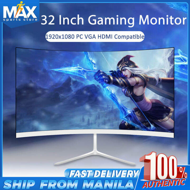 [Local seller+COD]24/32 Inch Monitor 75/144Hz LCD Display PC IPS FHD ...