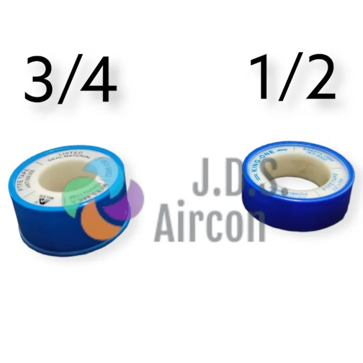 Teflon Tape 1/2 and 3/4 size for Pipe Fittings | Lazada PH