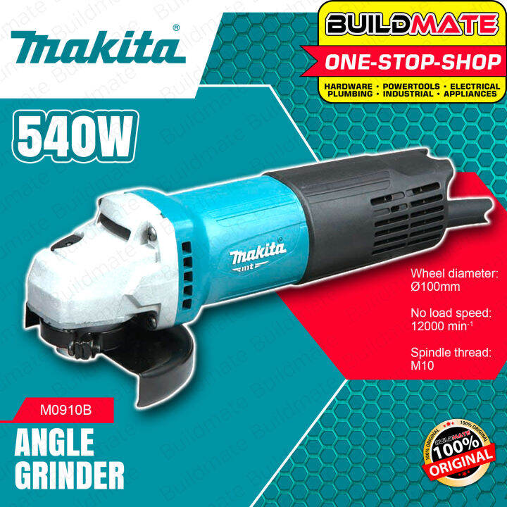 MAKITA Original Angle Grinder 100mm 4" 570W M9504M •BUILDMATE• | Lazada PH