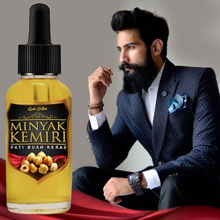 Minyak Kemiri 100% Pati Minyak Buah Keras Asli untuk Rambut Jambang ...