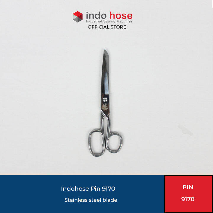 Gunting Kain Bahan PIN 9170 6 Inch / Italian Stainless Tailor Scissors ...