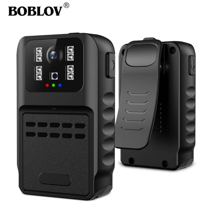 BOBLOV 880A 1080จุดร่างกายสวมใส่กล้อง,IR Night Vision กระเป๋ากล้อง ...
