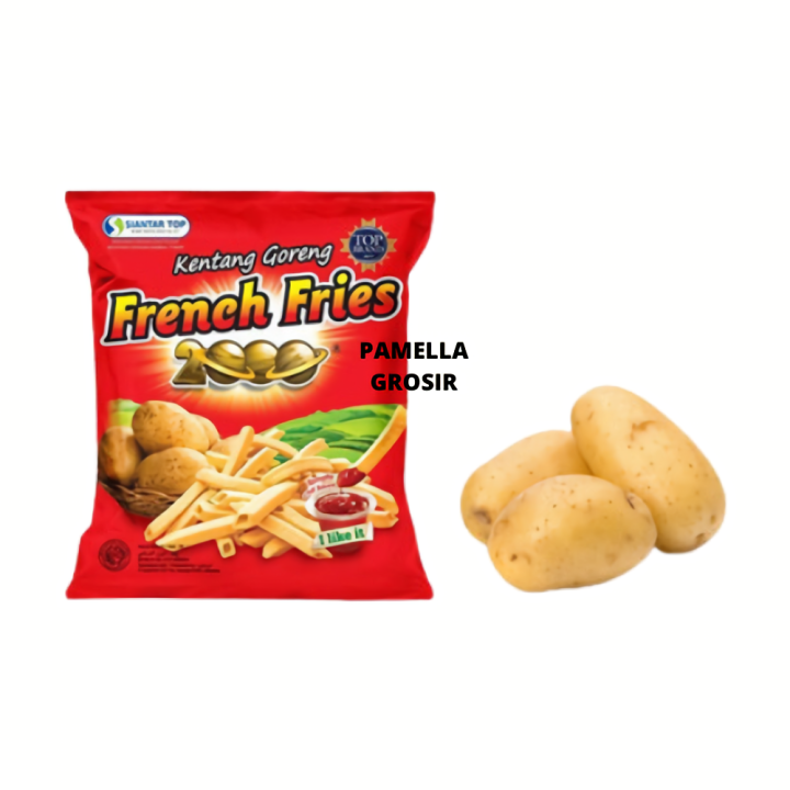 SNACK KENTANG GORENG FRENCH FRIES 24GR SNACK makanan ringan jajanan ...