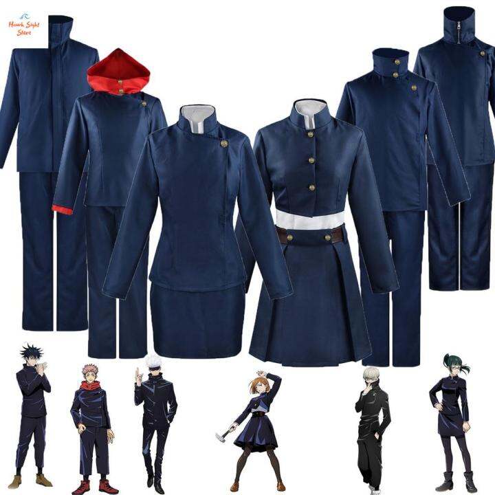 【Hawk&Sight】 Jujutsu Kaisen Cosplay Costume Nobara Kugisaki Inumaki ...