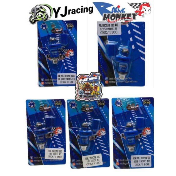 Racing Monkey Fuel Injector Small 10Holes 180CC 200cc NMAX/LC150 180cc ...