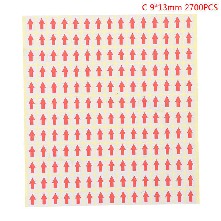 Sissi 15sheet Arrow Labels Removable Small Circle Dot Stickers Defect ...
