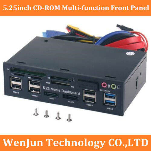 USB 3.0 Front Panel Drive Bay for Desktop Computer Chassis Front Panel ...