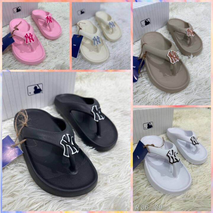 รองเท้าแตะ MLB Slipper (NY) รองเท้าแตะเพื่อสุขภาพ สำหรับผู้หญิง Sz 36 ...