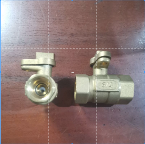 Brass Copper ball valve with lock 1/2 and 3/4. water meter lock. Gate valve lock. | Lazada PH