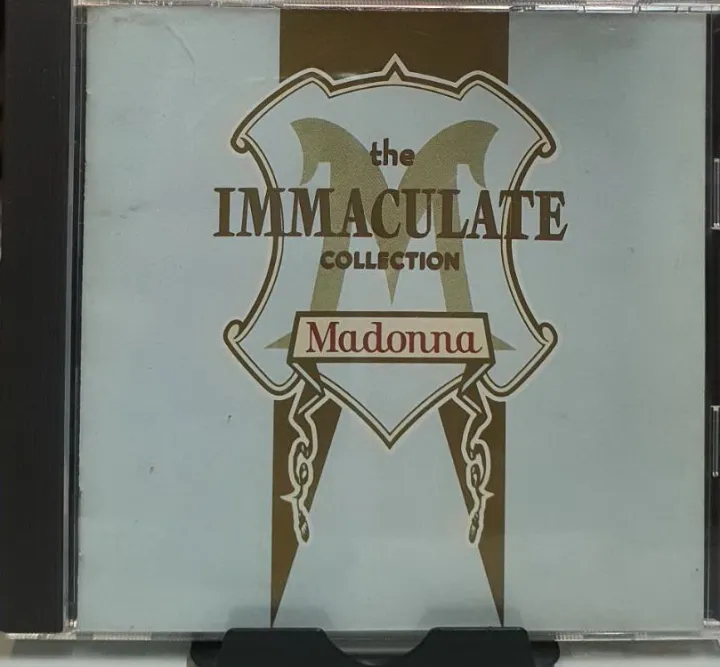 ซีดี CD MADONNA THE IMMACULATE COLLECTION ***JAPAN ปกแผ่นสวยสภาพดี ...