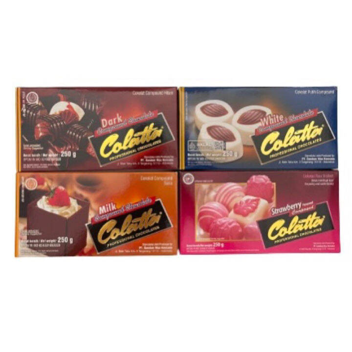 COLATTA COMPOUND CHOCOLATE / COLATTA COKLAT BATANG 250GR | Lazada Indonesia