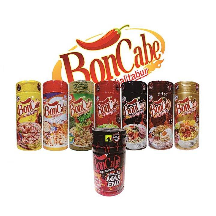 BonCabe Sambal Tabur Kemasan Botol - KOBE BON CABE | Lazada Indonesia