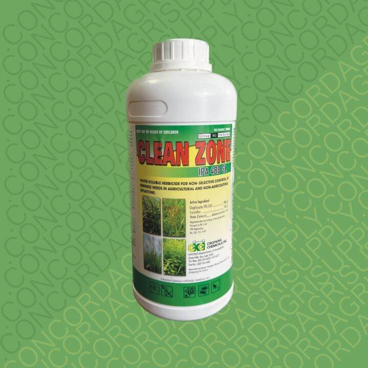 Cleanzone clean zone herbicide 1 liter | Lazada PH