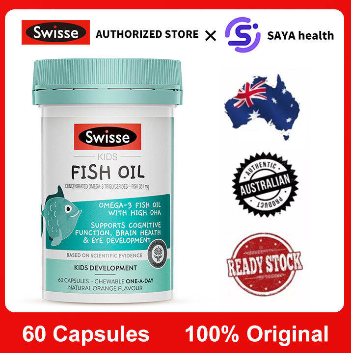 Swisse Kids Fish Oil 60 Capsules | Lazada PH