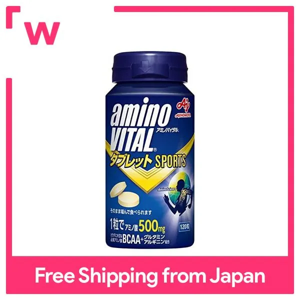 Ajinomoto Amino Vital Tablets 120 Canned Amino Acid 500mg BCAA ...