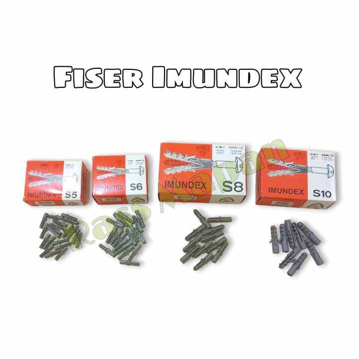 fisher fiscer imundex S5 S6 S8 S10 baut tanam lubang dinding | Lazada Indonesia