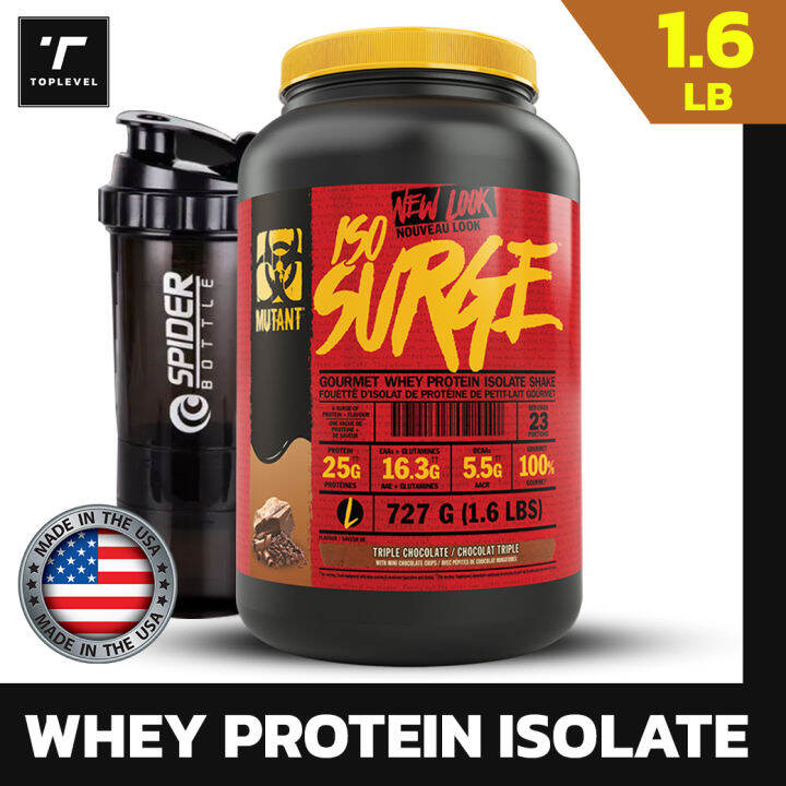 MUTANT ISO SURGE 100% Premium Whey Protein Isolate - 1.6 Lbs พรีเมียม ...