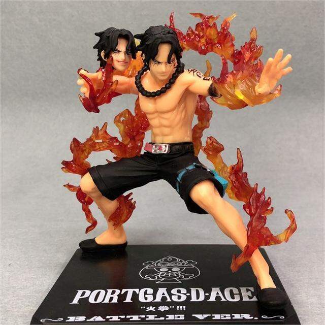 ONE PIECE Figure,bagged burning Ace JT Anime Toy Model Figure Garage ...