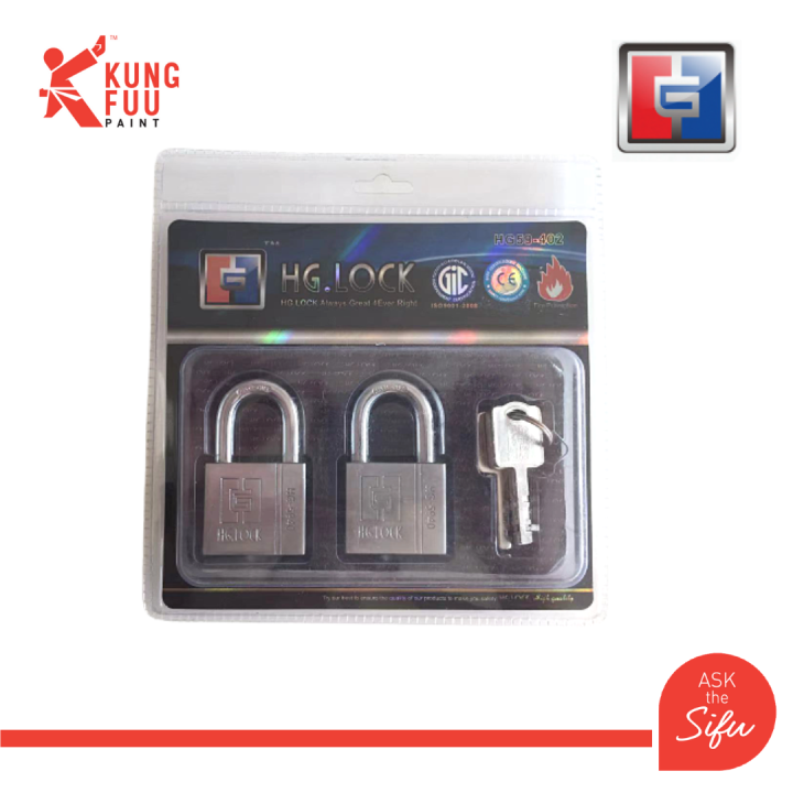 Hager H/Duty Padlock (HG5940,KA402) - 40MM | Lazada