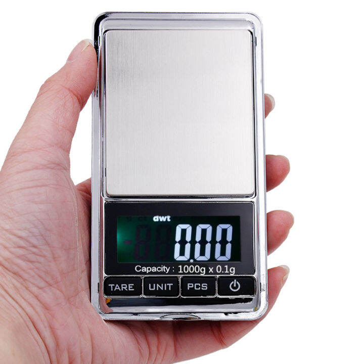 1000g 1kg 0.1g Pocket LCD display digital Scales Jewelry Digital ...