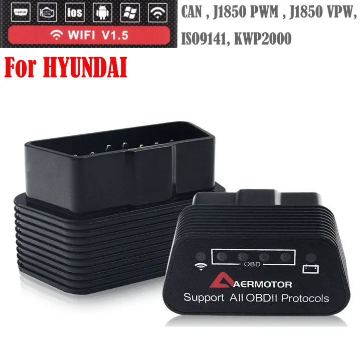 WIFI Scanner For Hyundai Tucson IX25 IX35 Genesis Accent Santa Solaris ...