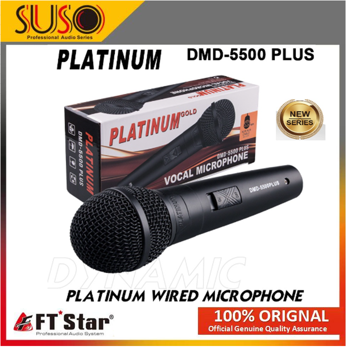 Platinum New Platinum DMD-5500 Plus Professional Dynamic Microphone ...
