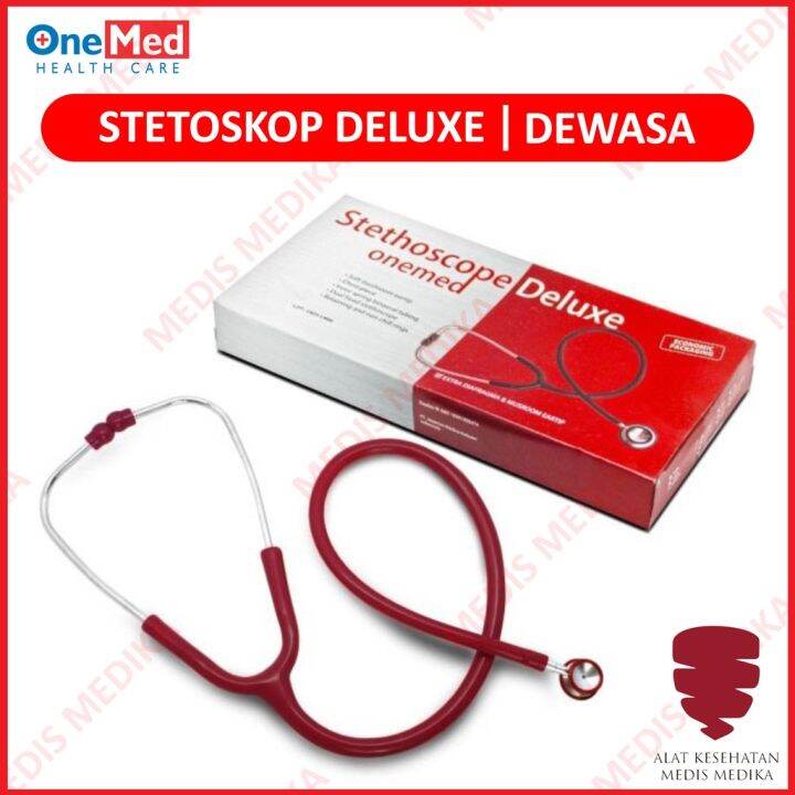 Stethoscope Deluxe OneMed Stetoskop Warna Alat Rumah Sakit Medis | Lazada Indonesia