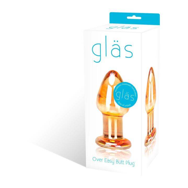 Glas Over Easy Glass Butt Plug | Lazada Singapore
